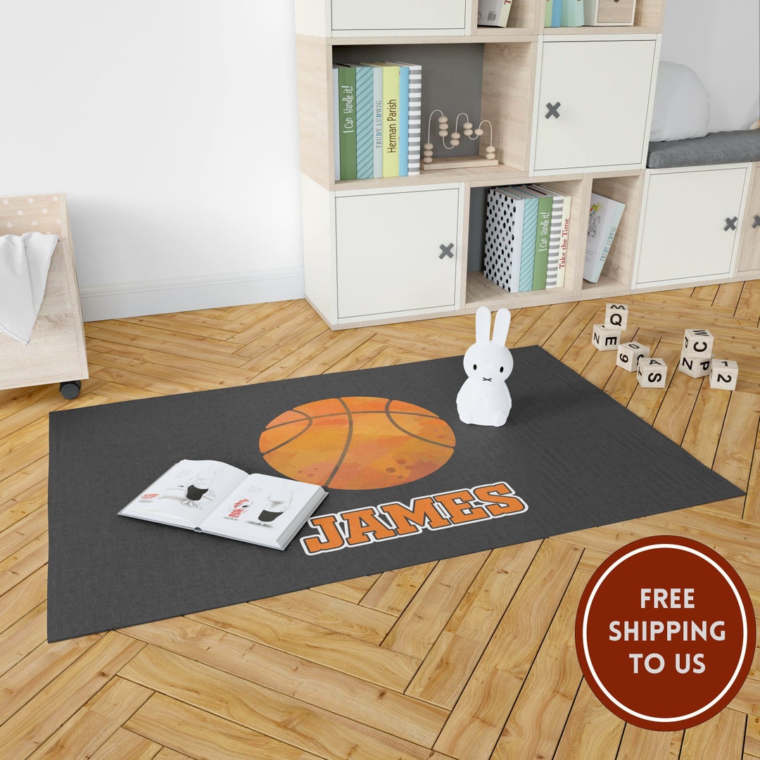 Sports Rug, Sports Carpet, Custom Playmat, Carpet for Boys Room, Boy ...