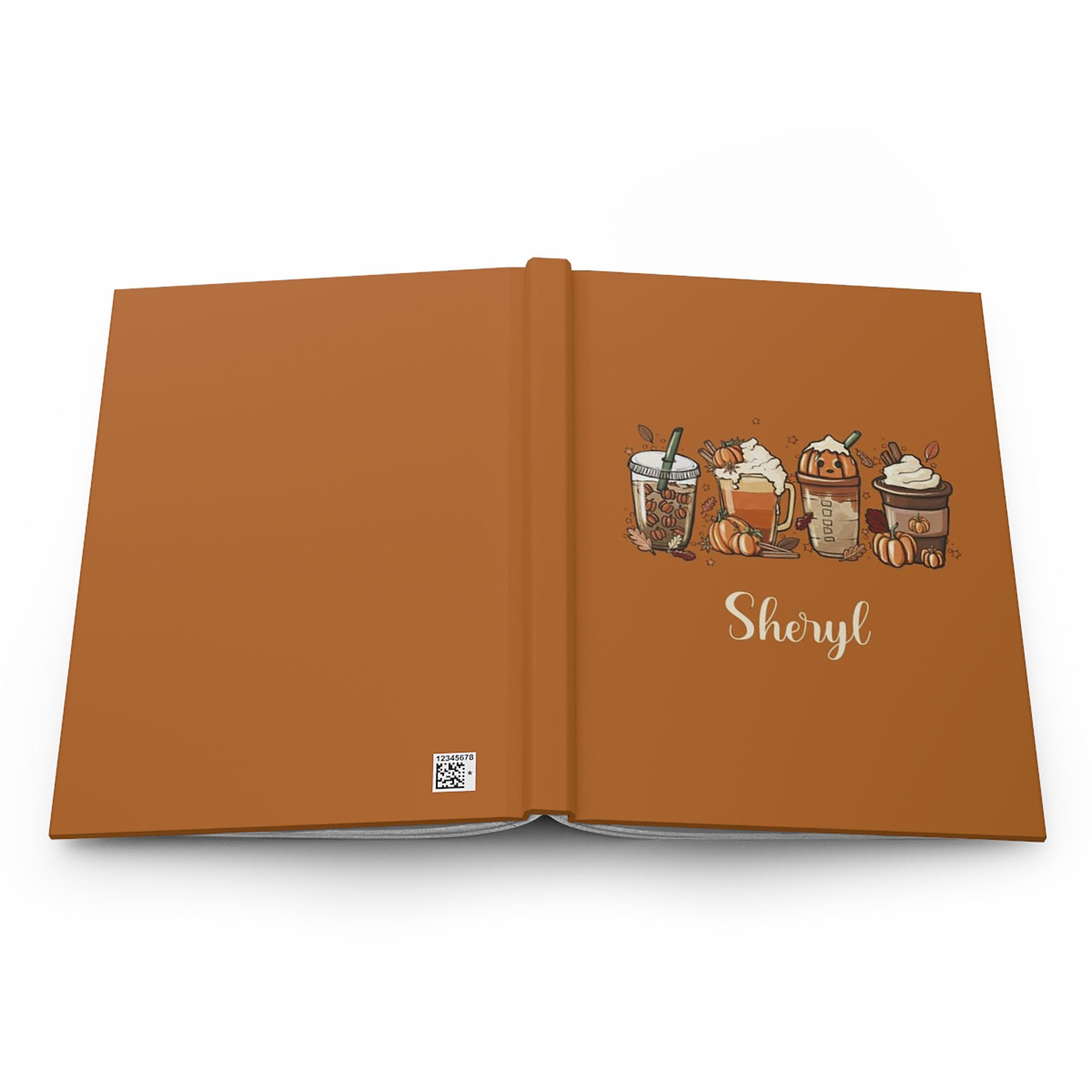 Pumpkin Fall Notebook Personalized Notebook Custom Notebook - Etsy