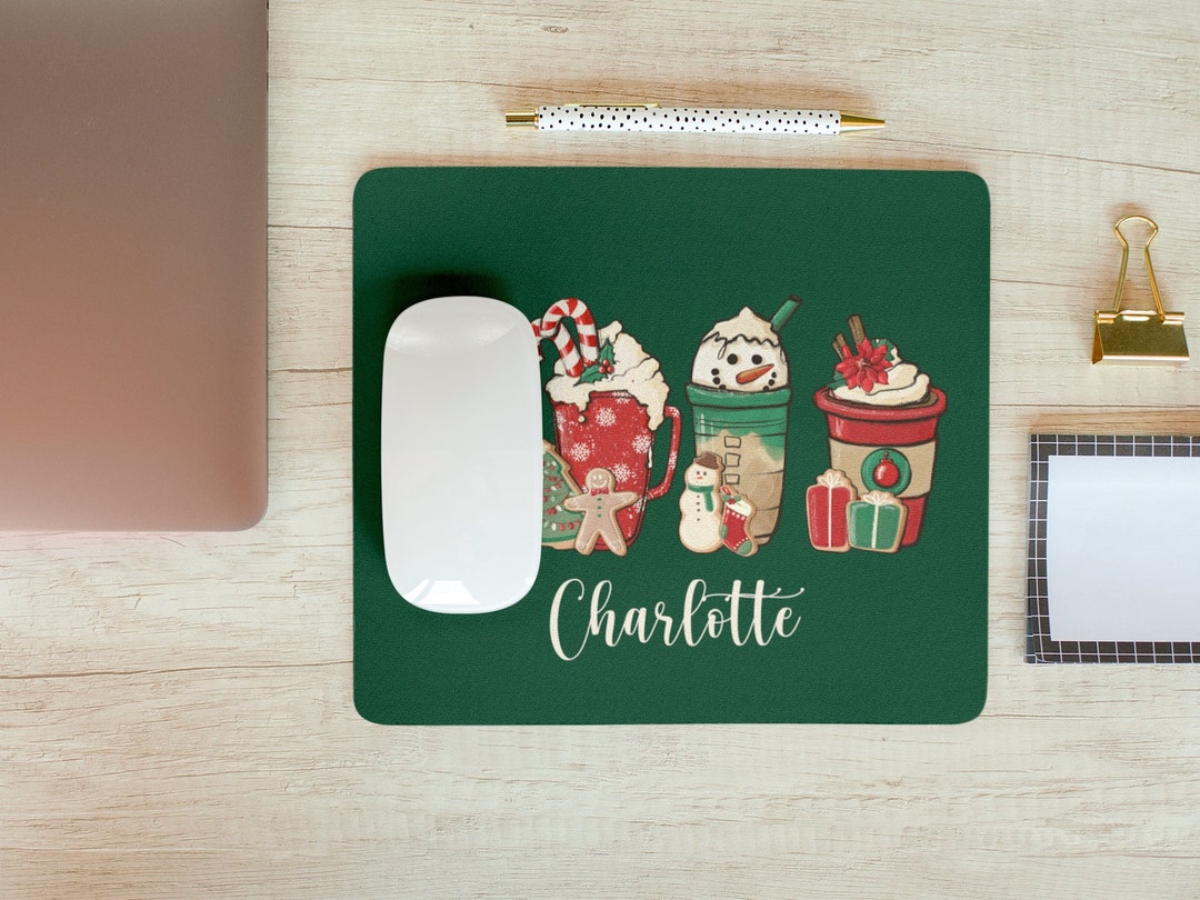 Christmas Custom Mouse Pad - Personalized Mouse Pad - Cute Christmas ...