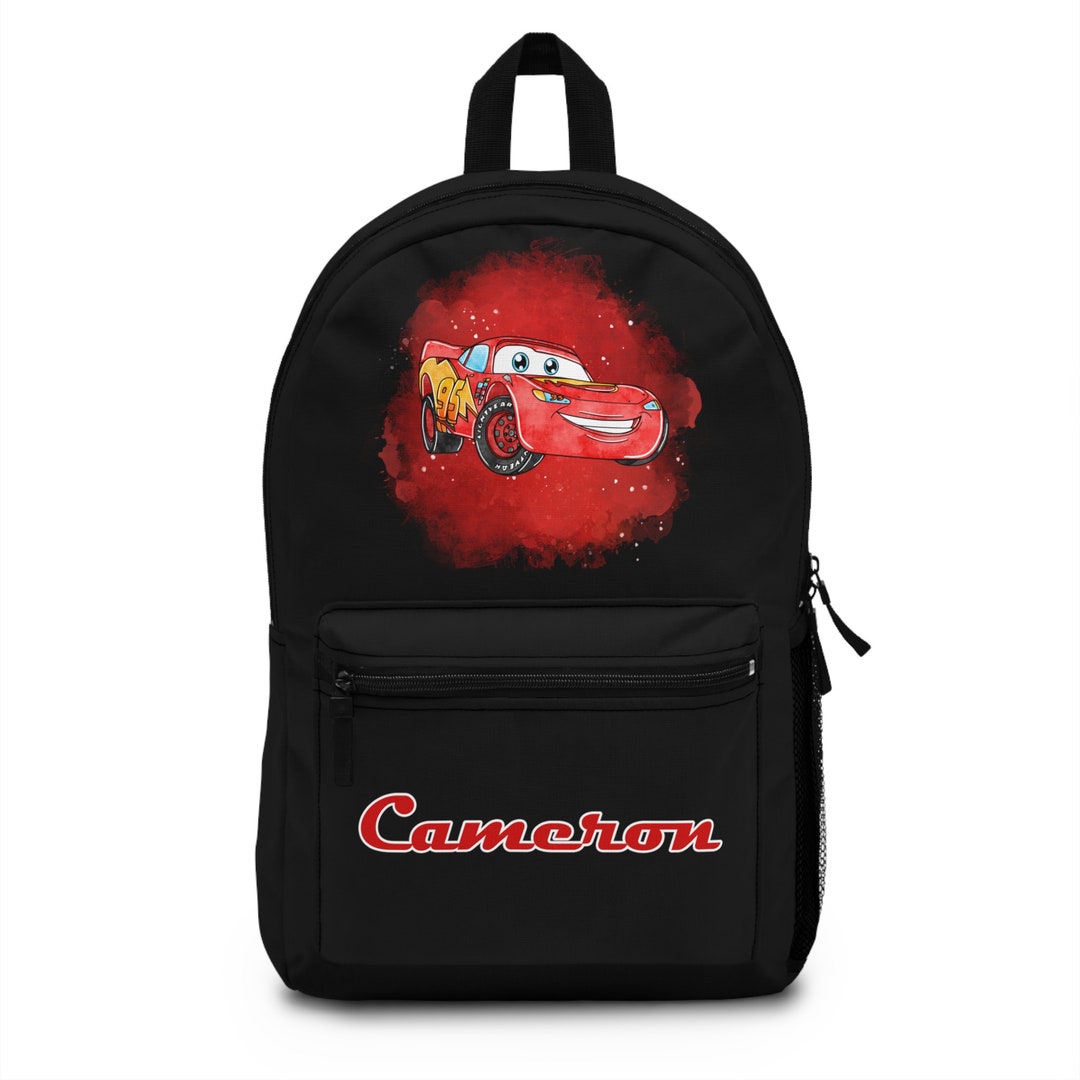 Custom Cars Book Bag Personalized School Bag Cars Movie School Bag ...