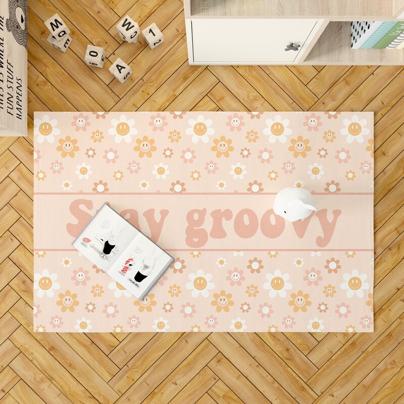 Groovy Rug - Etsy