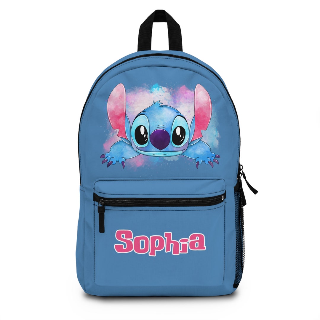 Custom Stitch Backpack Personalized School Bag Lilo Stitch Bookbag ...