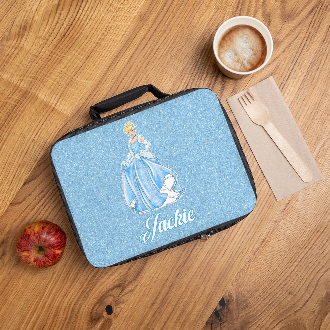 Custom Disney Princesses Lunch Bag Personalized Lunch Bag Cinderella ...