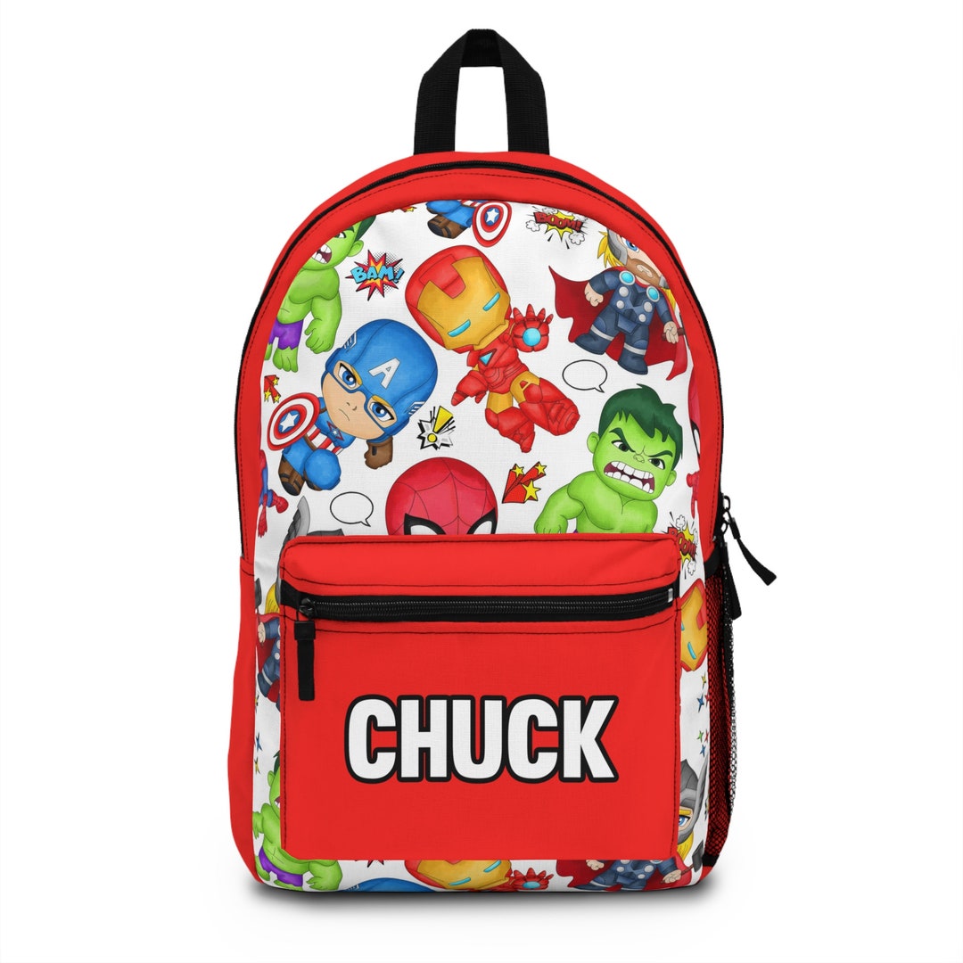 Custom Spidey Backpack Personalized School Bag Spidey Boy School Bag ...