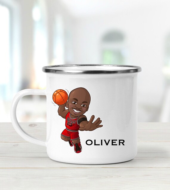 Kid Mug Michael Jordan Michael Jordan Gift Basketball Kid - Etsy