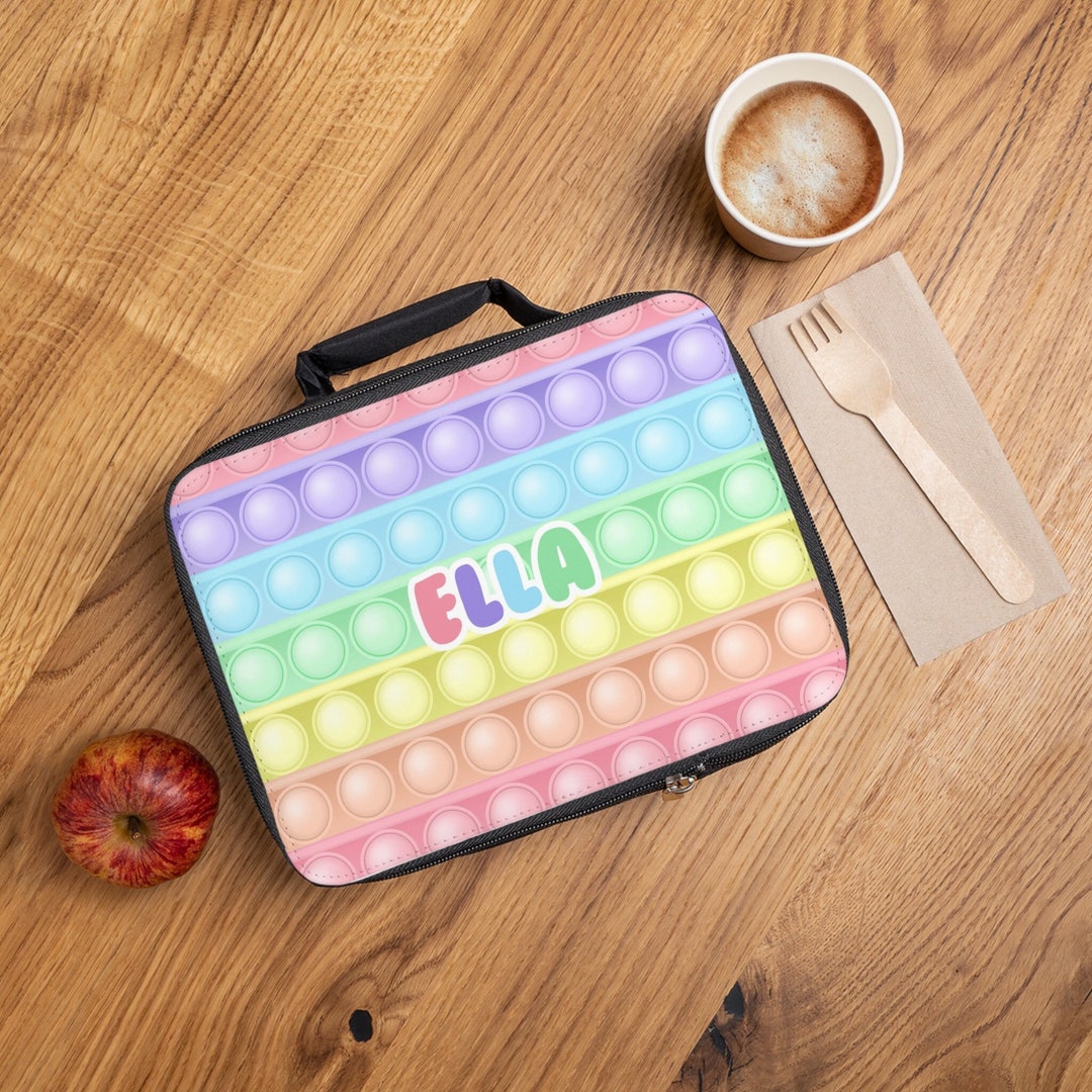 Custom Pop It Lunch Bag Personalized Lunch Bag Pop It Lunch Box ...