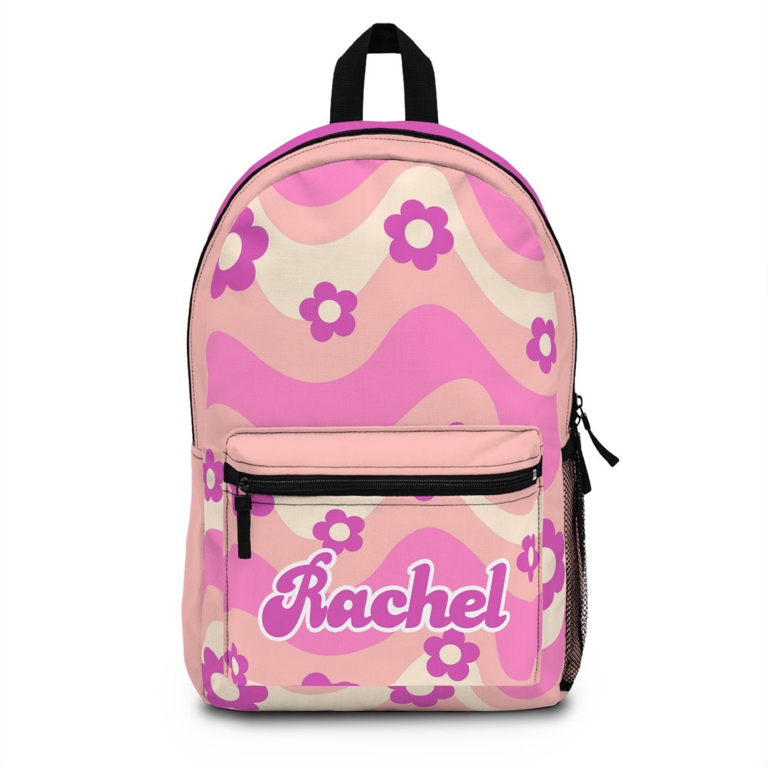 Custom Kid Backpack Personalized School Bag Groovy School Bag ...