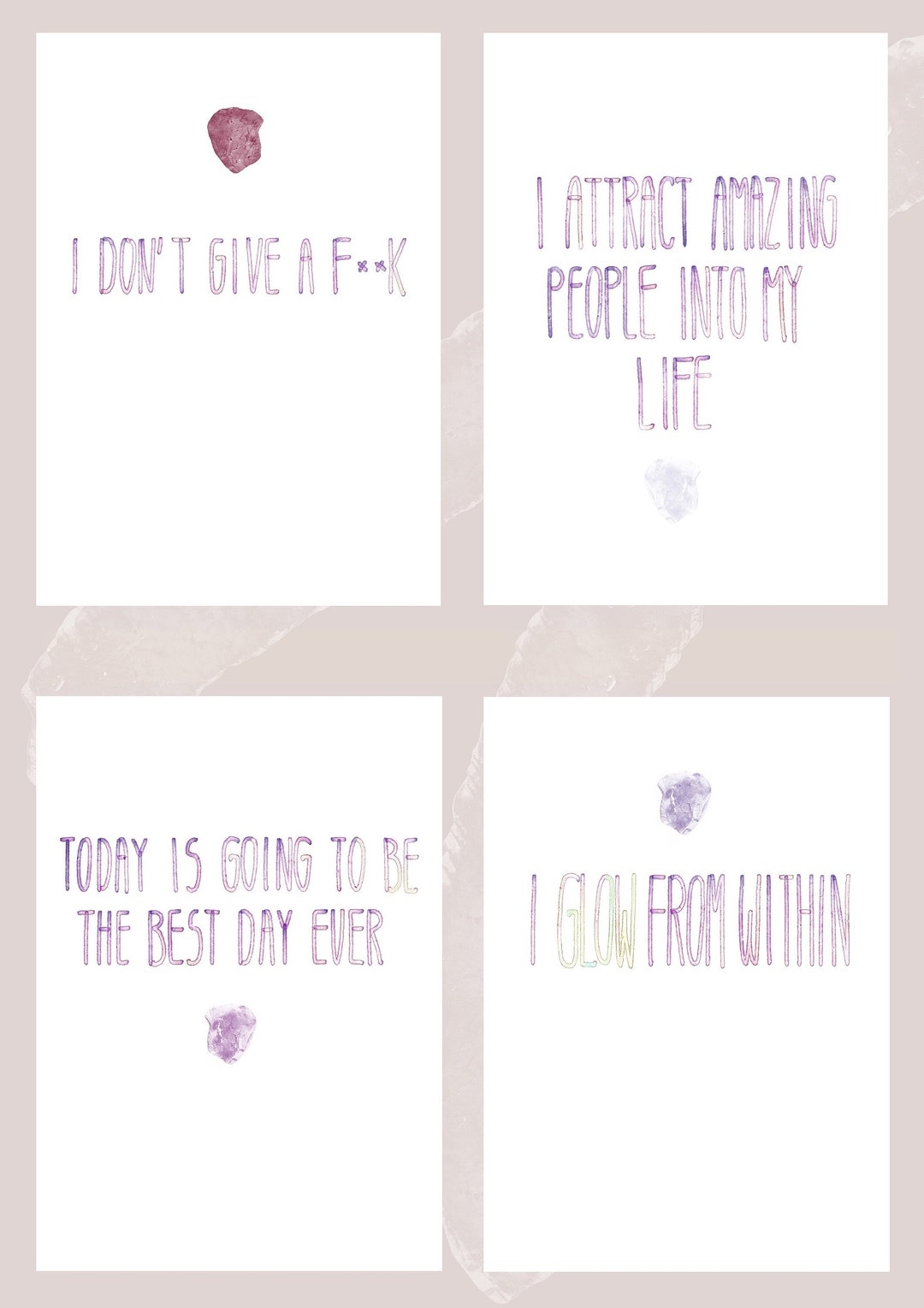 Magic Affirmations Digital Set - Etsy