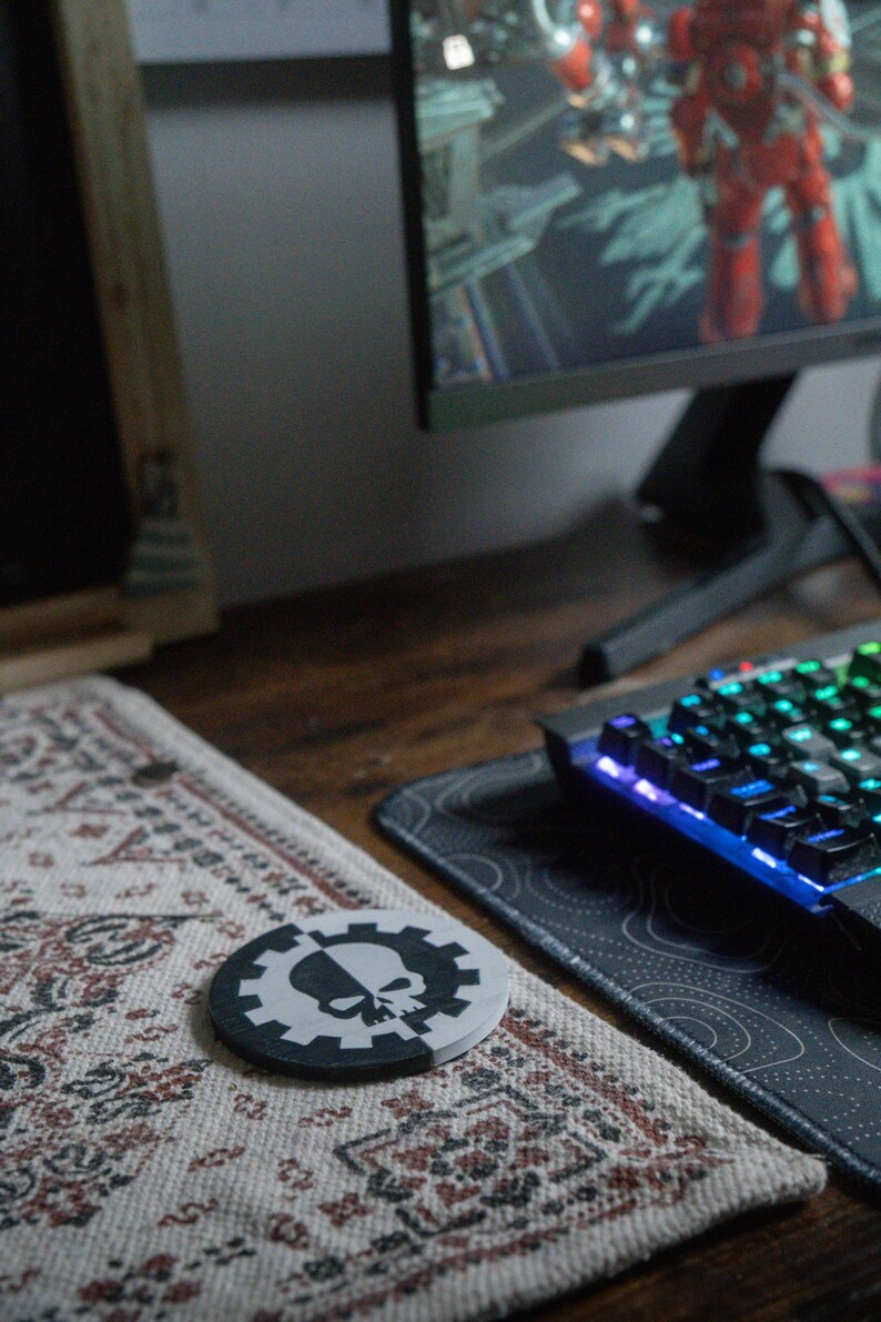 Warhammer 40K Adeptus Mechanicus Coaster - Etsy UK