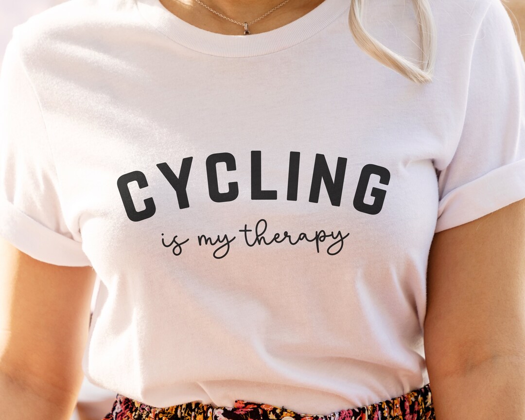 Cycling is My Therapy SVG SVG Cutting File Cycling Gift Svg - Etsy