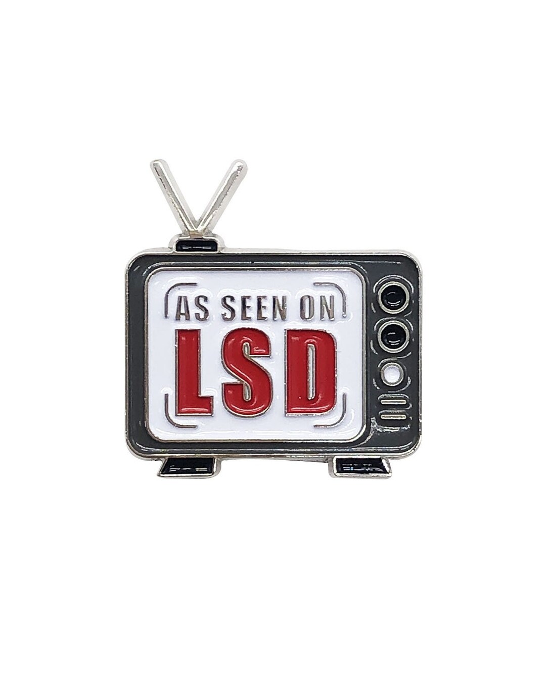 As Seen on LSD Enamel Pin With Metal Frame | Cute Lapel Pins | Badge ...