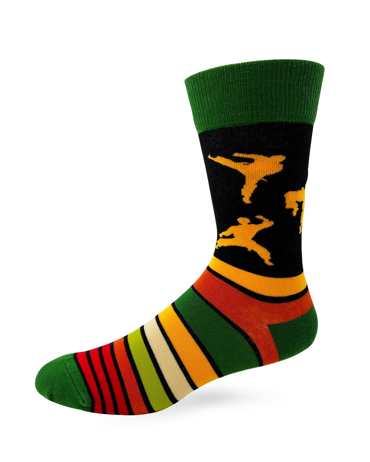 Surely Not Everybody Was Kung Fu Fighting Novelty Crew Socks | Kung Fu ...