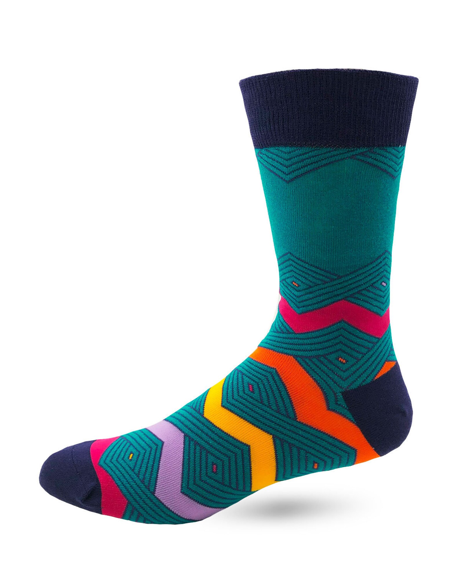 I'm Not Old I'm Retro Men's Novelty Crew Socks | Funny Phrases Socks ...