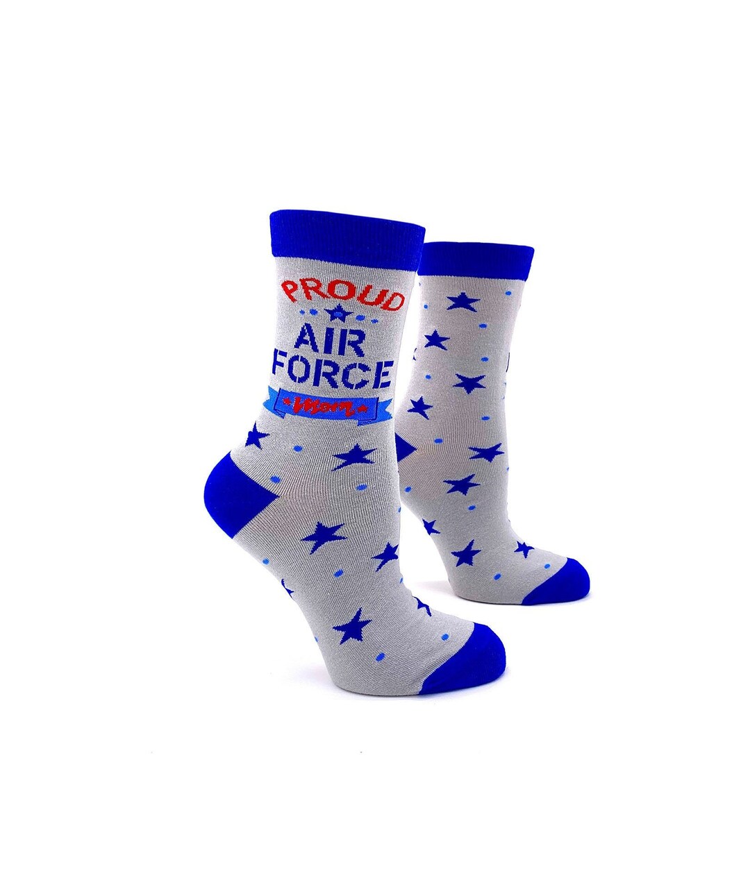 Proud Air Force Mom Women's Crew Socks | Air Force Mom Gift | Good ...