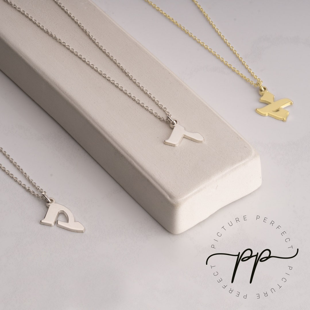 Hebrew Letter Necklace Handcrafted - THICK 925 Sterling Silver ...