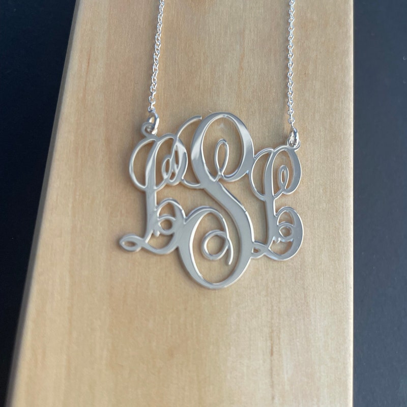 Monogram Pendants - Etsy