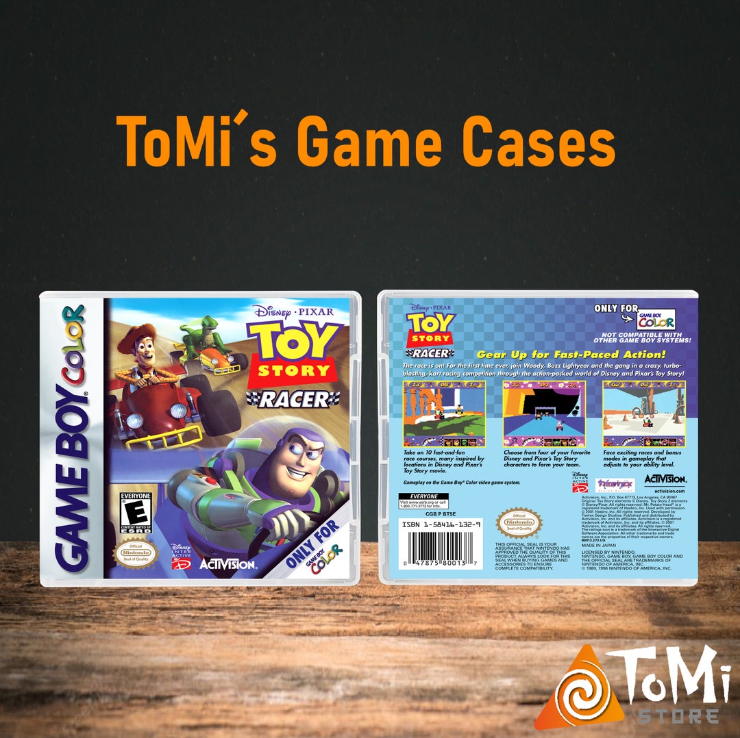 Toy Story Racer Nintendo Gameboy Color Custom DS Replacement Case/cases ...