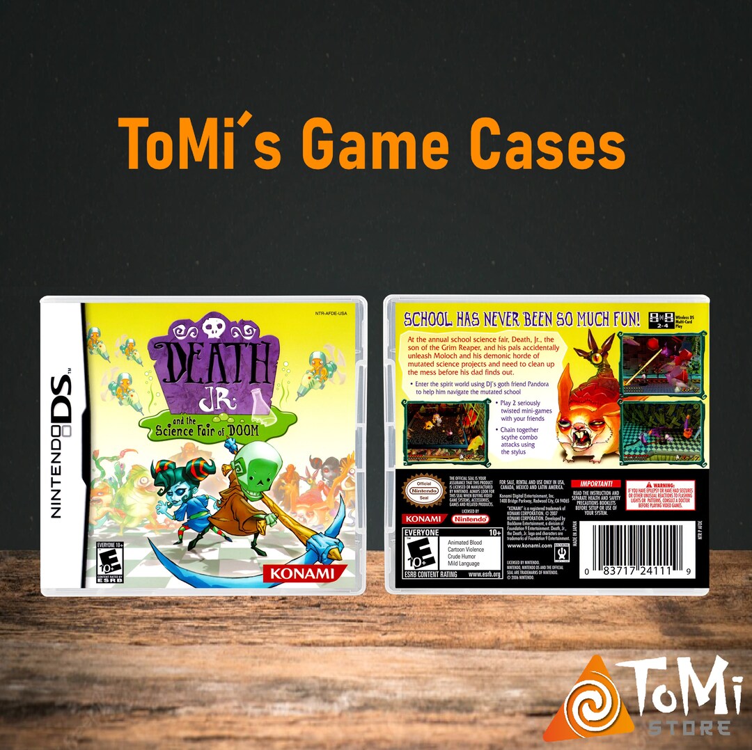 Death Jr and the Science Fair of Doom Nintendo Gameboy Custom DS ...