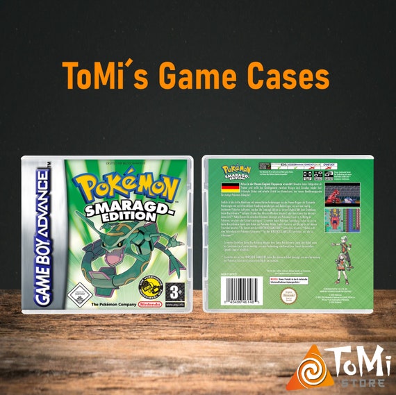 Pokémon Emerald/emerald Edition Gba-nintendo Gameboy Advance - Etsy