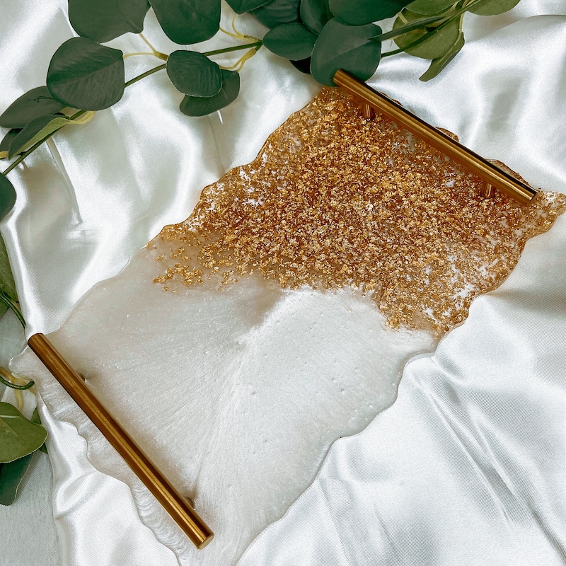 Geode Resin Tray - Etsy