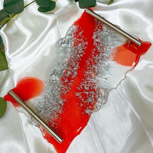 Rectangle Geode Tray Decor - Etsy