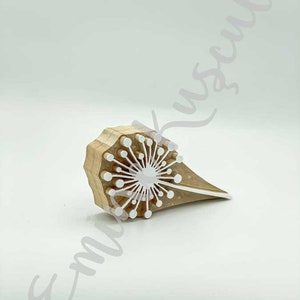 Wooden Chicory Flower Block Print Stamp 6 Pcs - Etsy