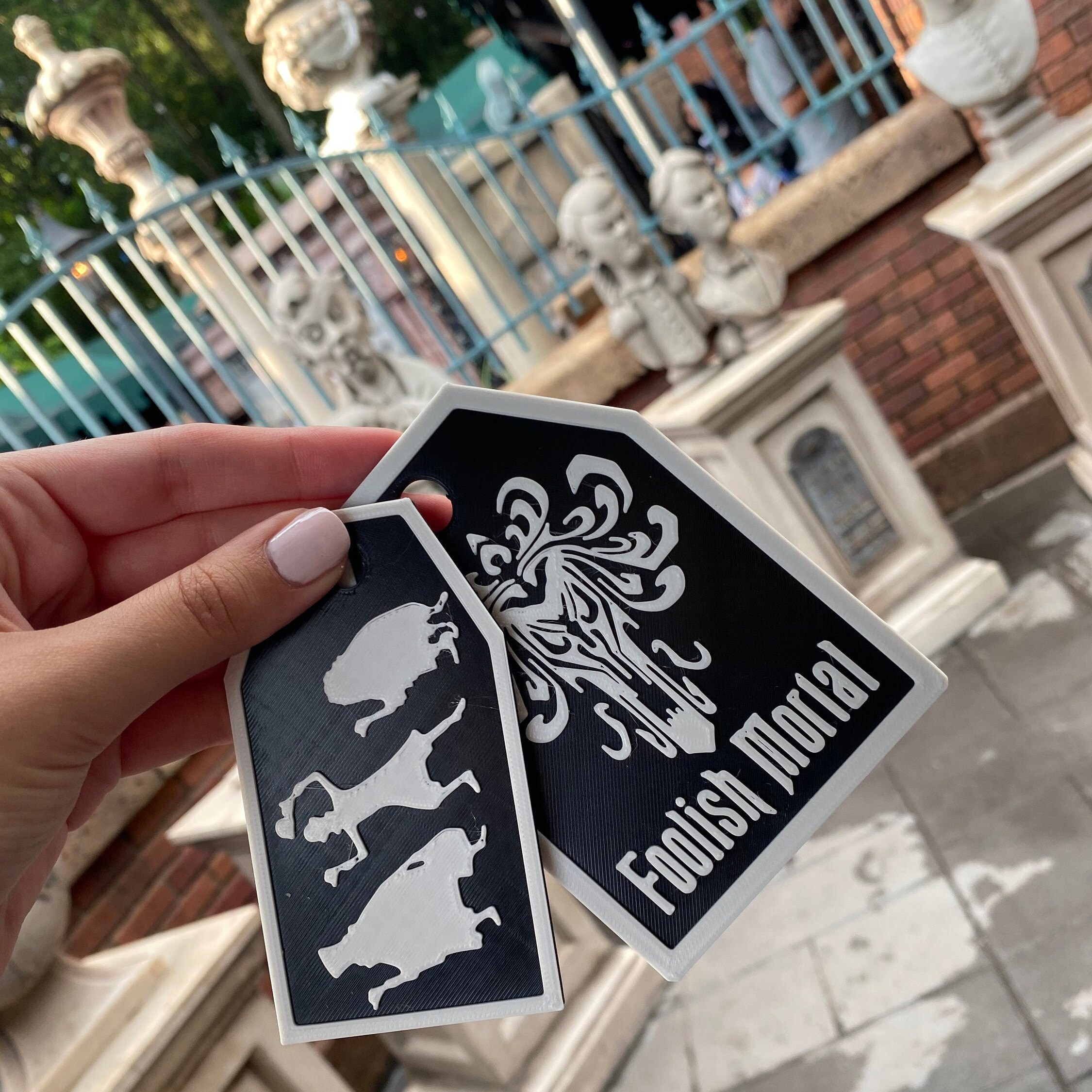 Haunted Mansion Inspired Luggage Tag High Quality and Travel - Etsy