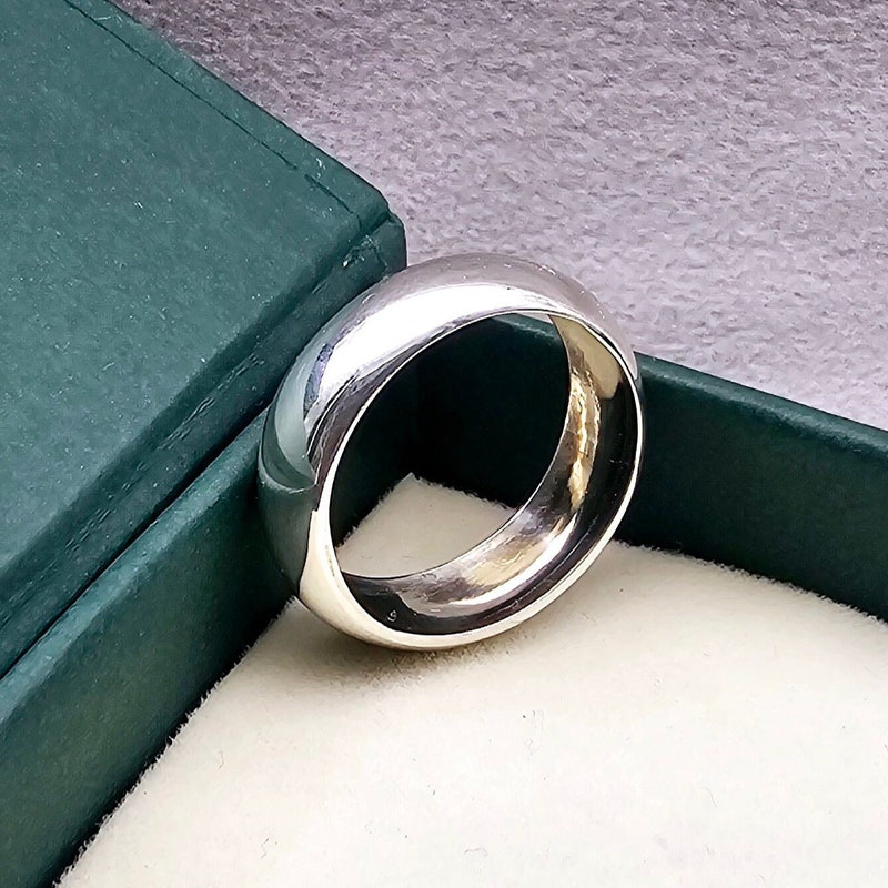 Mens Pure 999 Silver Ring - Etsy
