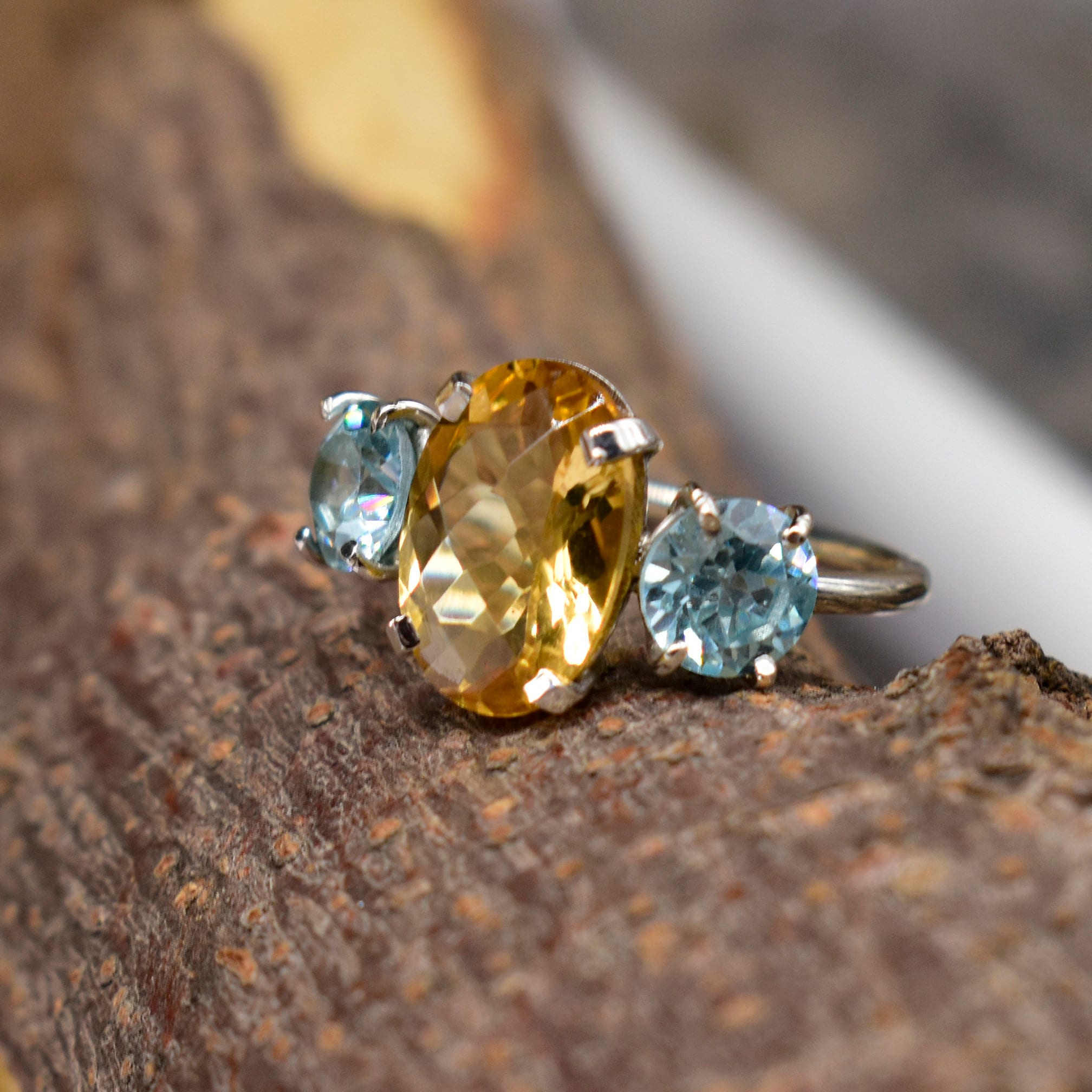 Blue Citrine Stone