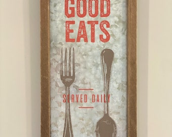 Good Eats Sign - Etsy