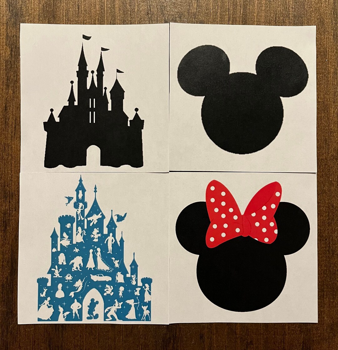 Disney Coasters - Set of 4 Ceramic Tile Decoupage Waterproof Coasters ...