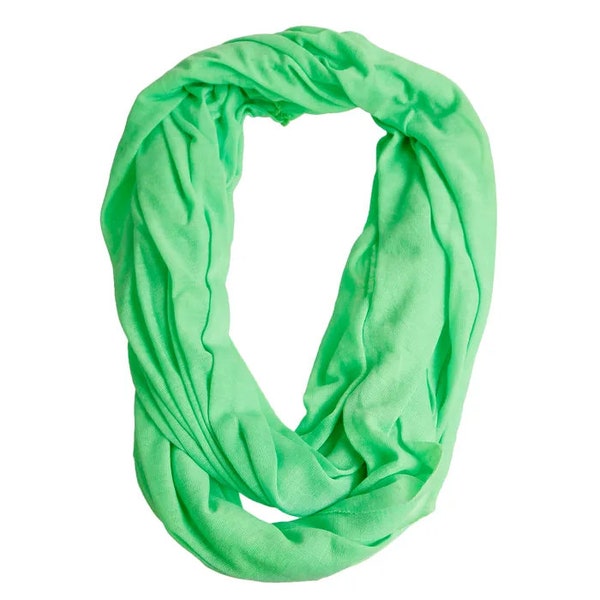 Lime Green Scarf - Etsy