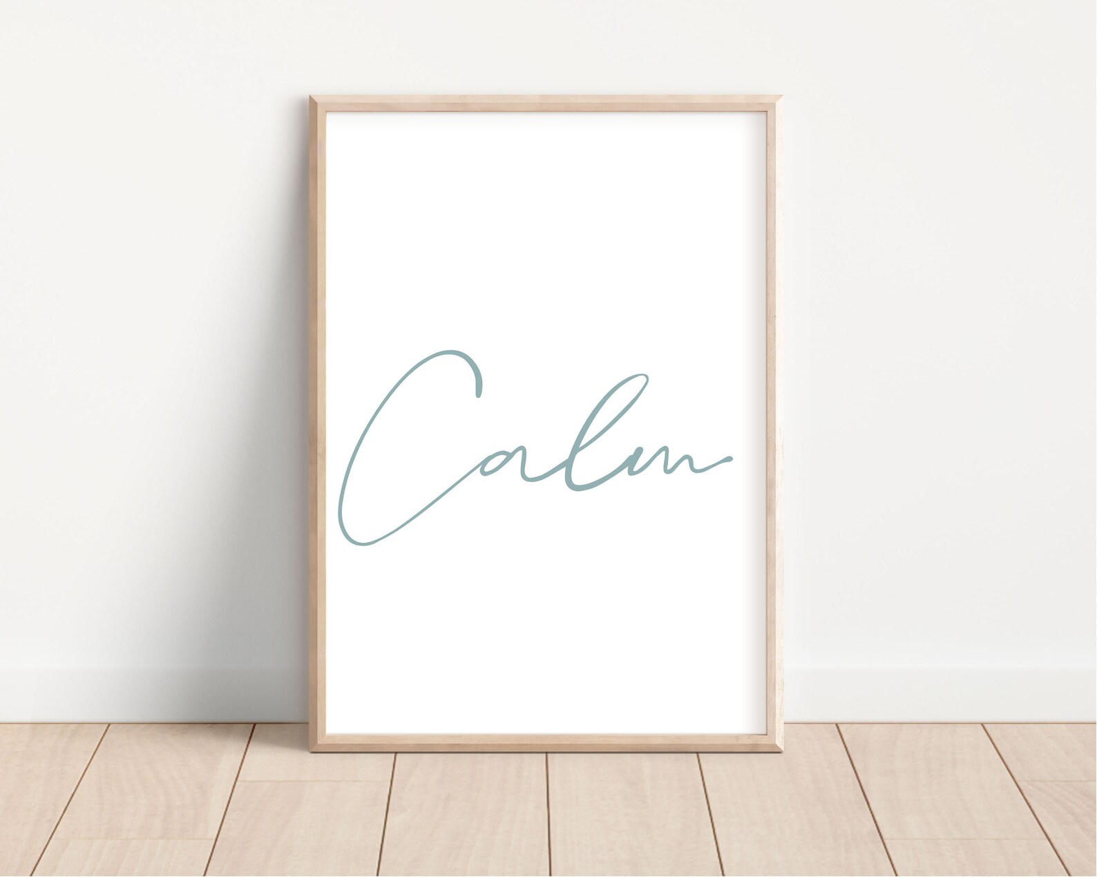 Calm Printable Wall Art, PDF Instant Download, Calming Wall Printable ...