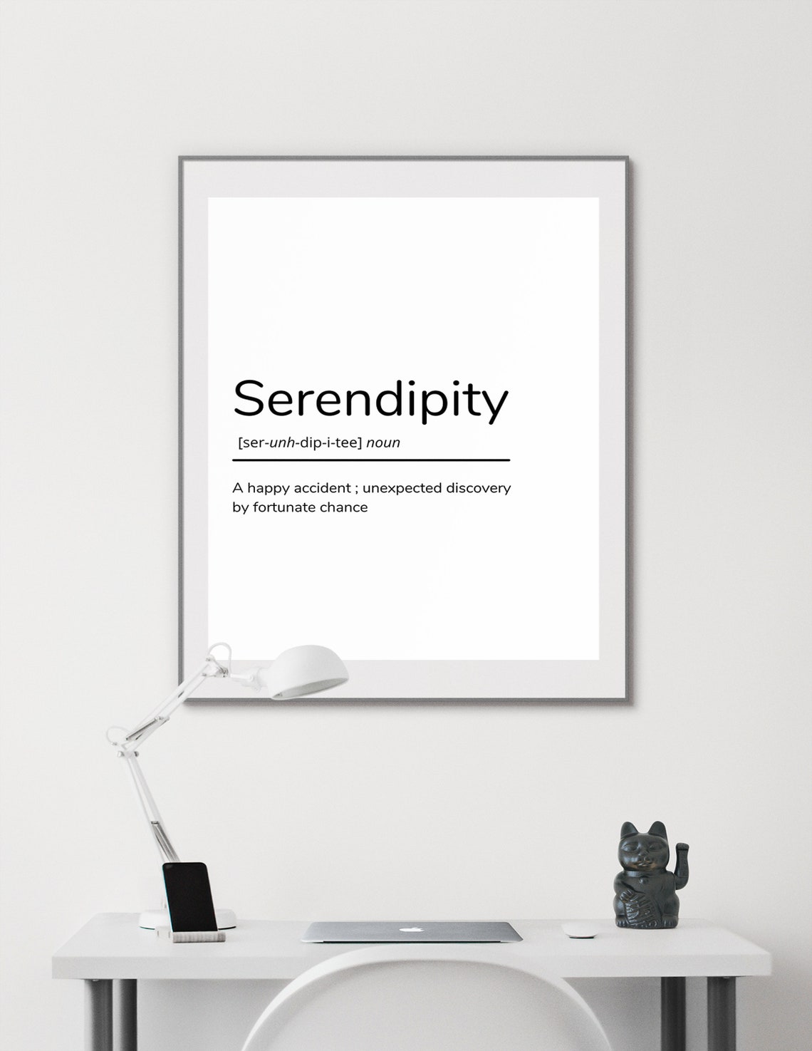 Serendipity Definition Printable Quote, Serendipity Quote, Home Wall ...
