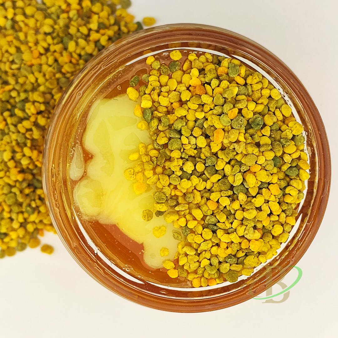High Quality Mix Honey (honey, Royal Jelly and Bee Pollen) Mix ( 180gr ...