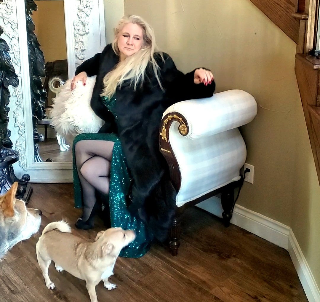 Luxurious Black Extra Long Rabbit Fur Coat - Etsy