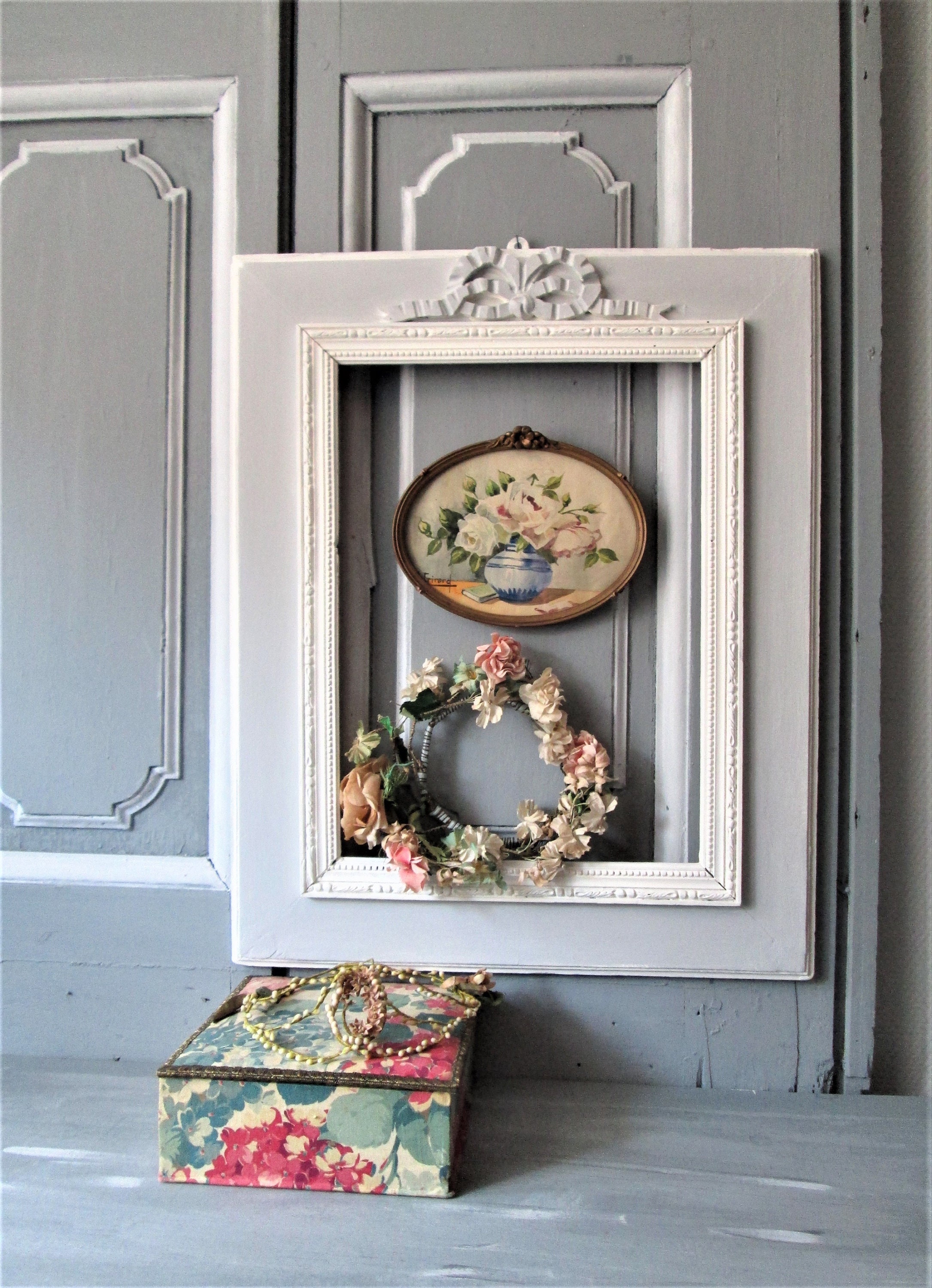 1900 French Mirror Frame Louis XVI Style Antique French Carved Mirror ...