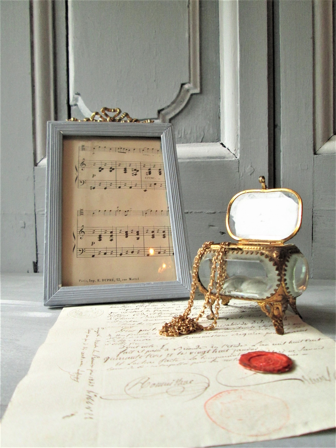 Antique French Photo Frame Circa 1910 Victorian French Photo Frame ...