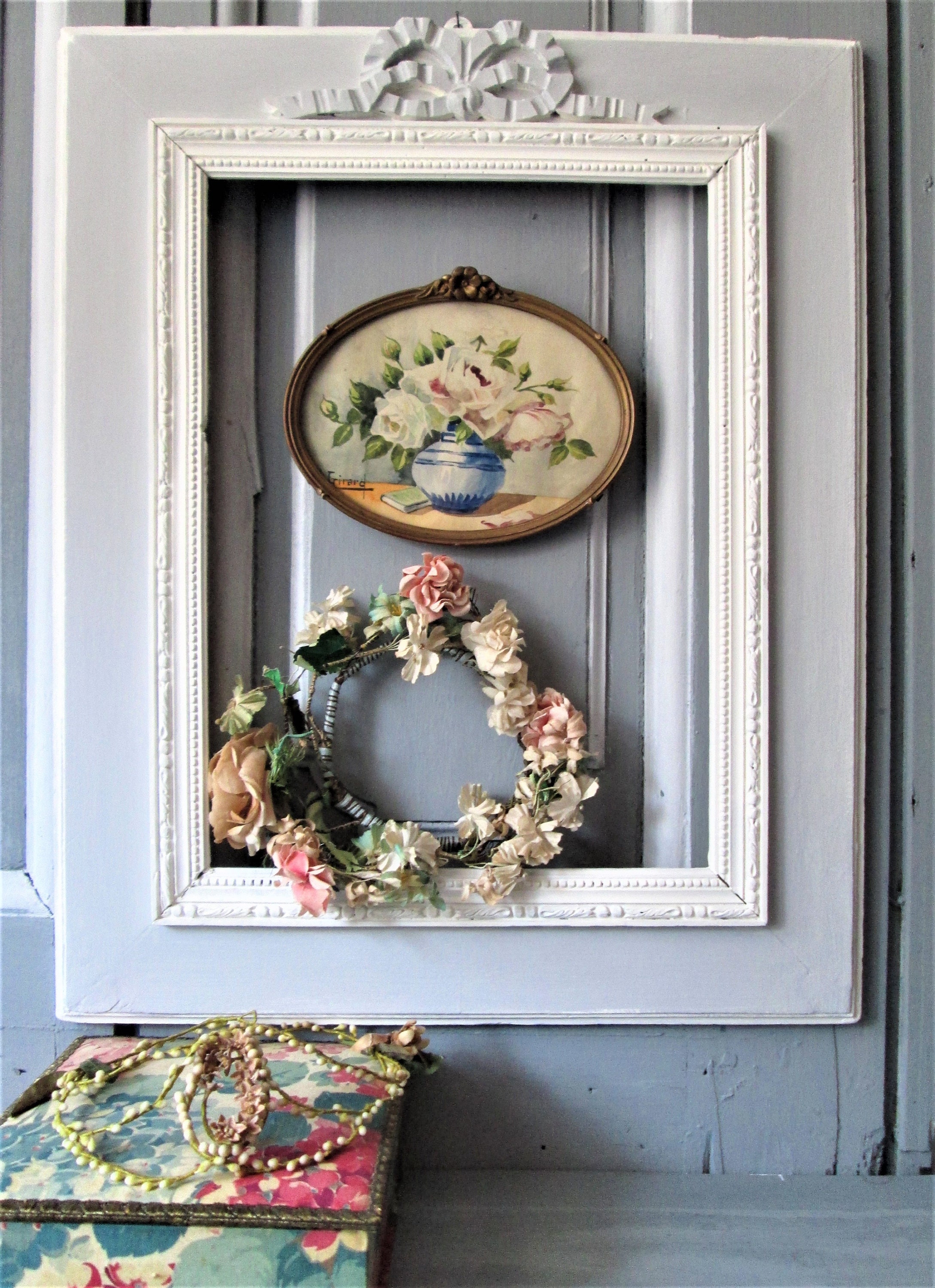 1900 French Mirror Frame Louis XVI Style Antique French Carved Mirror ...