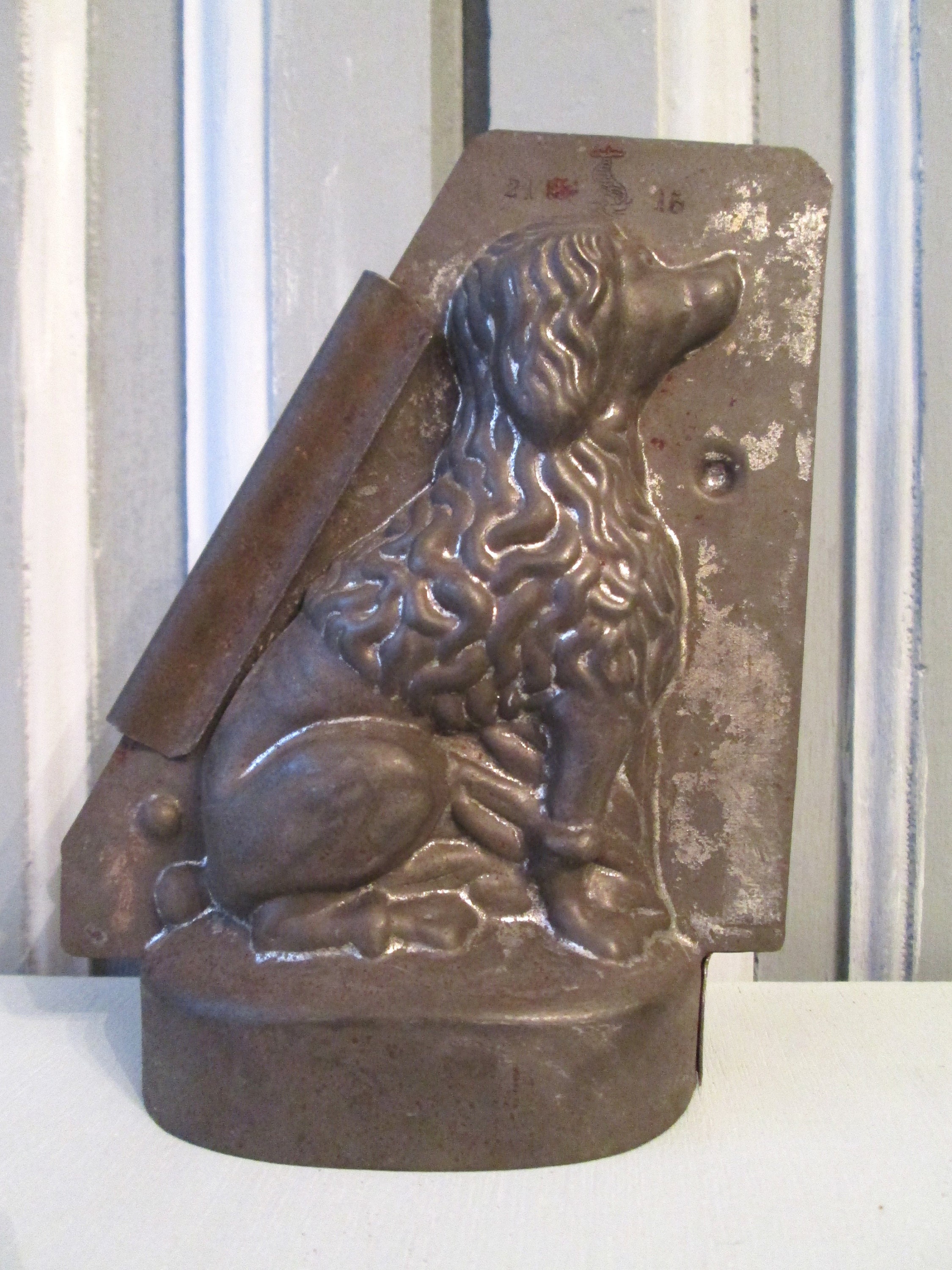 1900 French Chocolate Mold RARE Early Antique Poodle or Cocker - Etsy