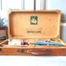 1950's French Artist Paint Box Shabby Vintage French Artist Box. - Etsy