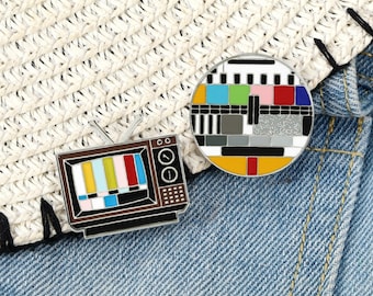 Retro Enamel Pins | Etsy