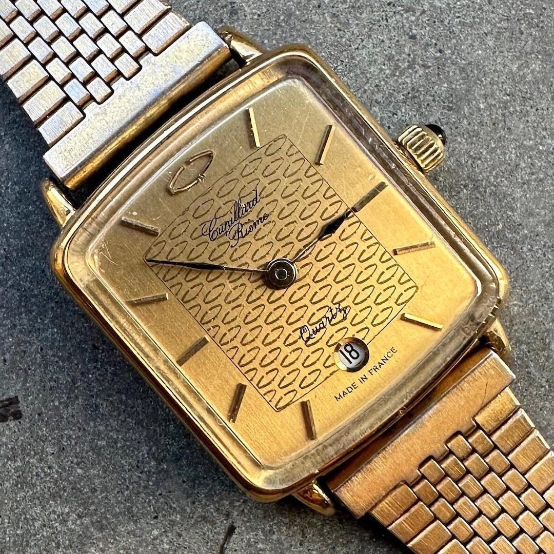Cupillard Rieme - Orologio Svizzero Vintage Anni '50 Al Quarzo - Etsy