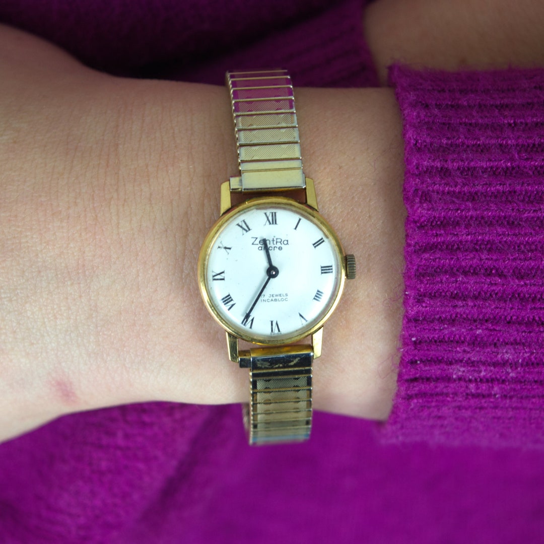 Zentra - Vintage Swiss Watch Years 60s - Etsy