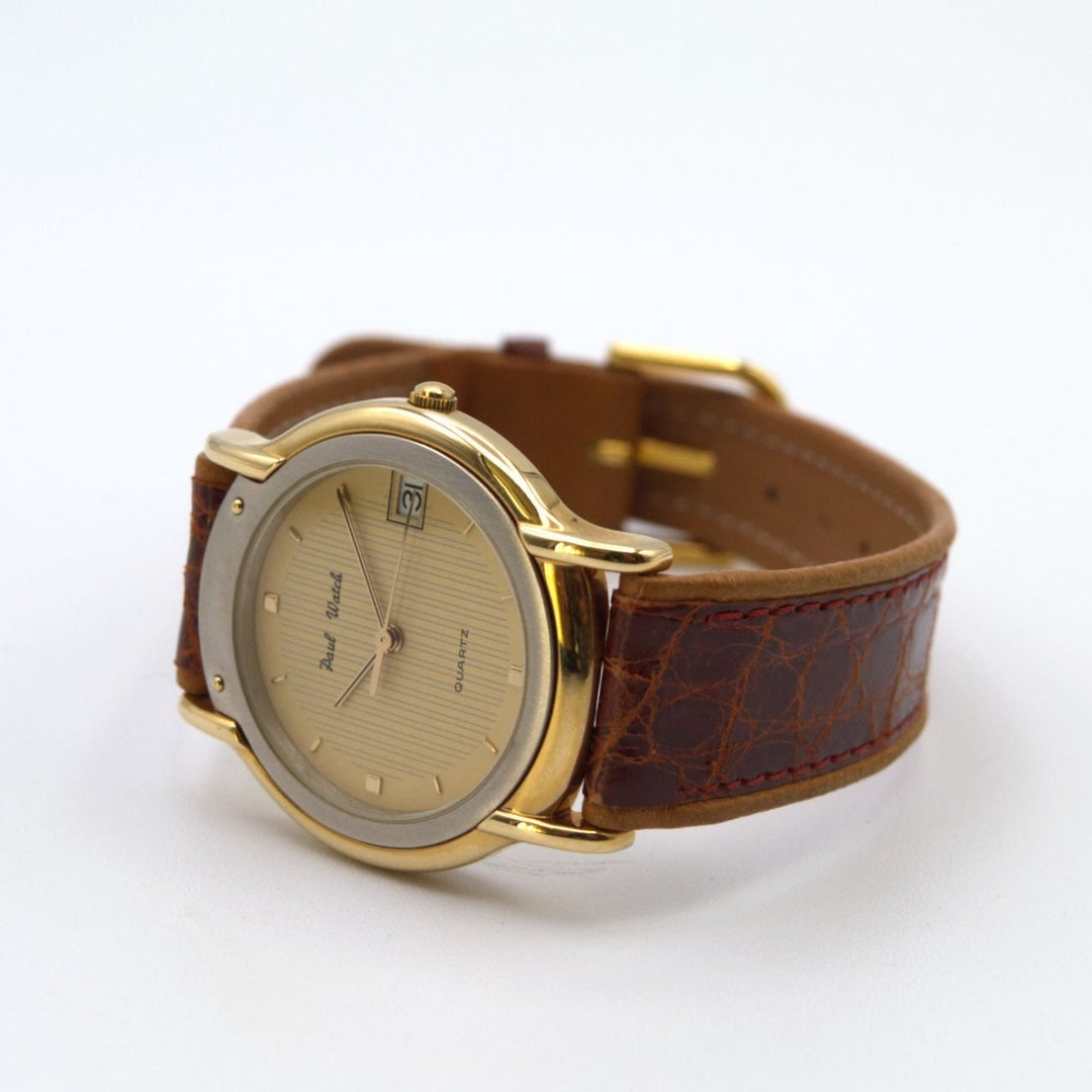 Paul Watch - (nuovo) Orologio Svizzero Vintage Anni '90 Al Quarzo - Etsy