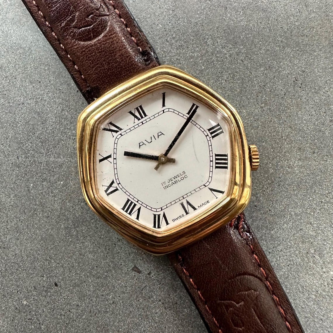Avia - Swiss Vintage Watch Years 70s' - Etsy