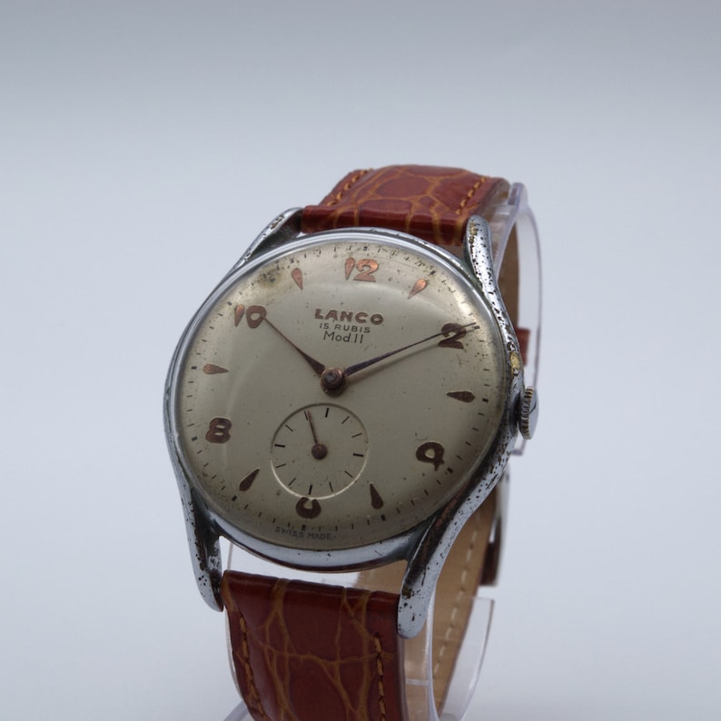Lanco - Swiss Vintage Watch Years 40s' - Etsy