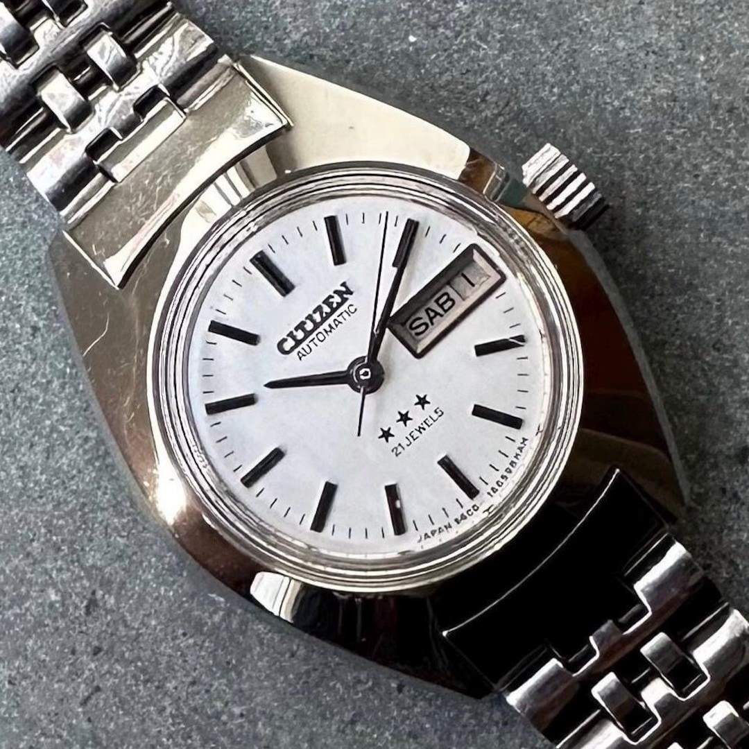 Citizen - (new) Vintage Japanese Watch Years '80 Automatic - Etsy