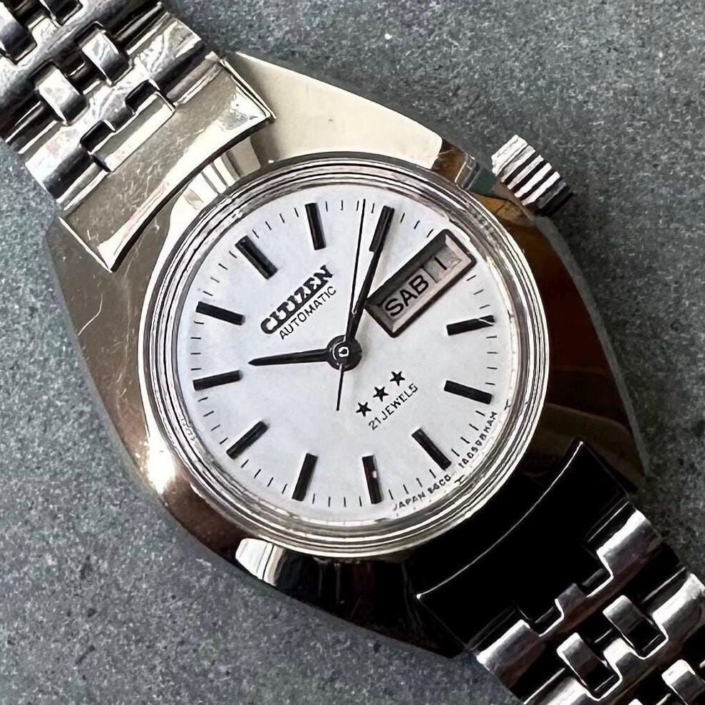 Citizen - (new) Vintage Japanese Watch Years '80 Automatic - Etsy