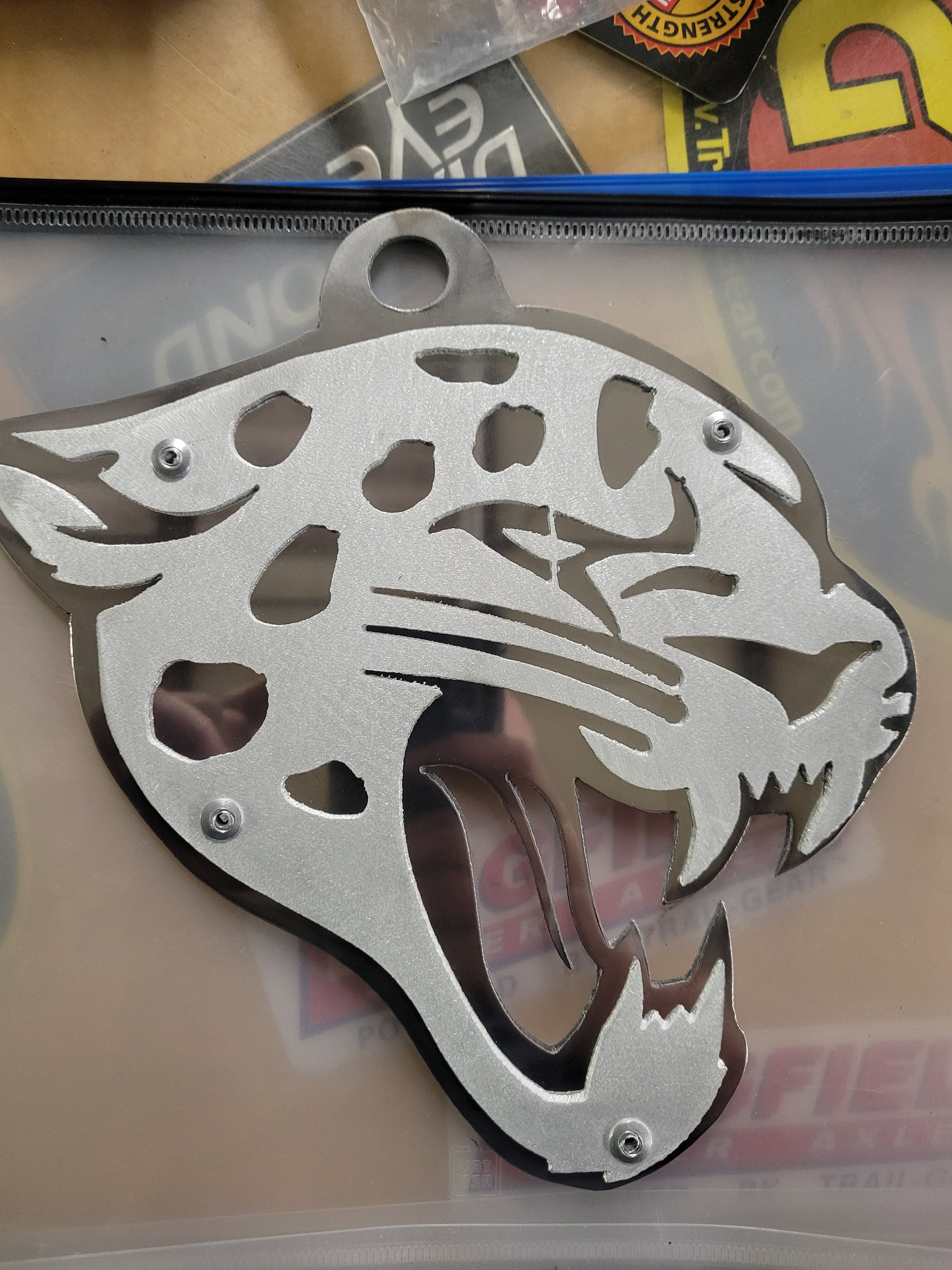 Jaguar Wall Sign , Turnover Chain - Etsy